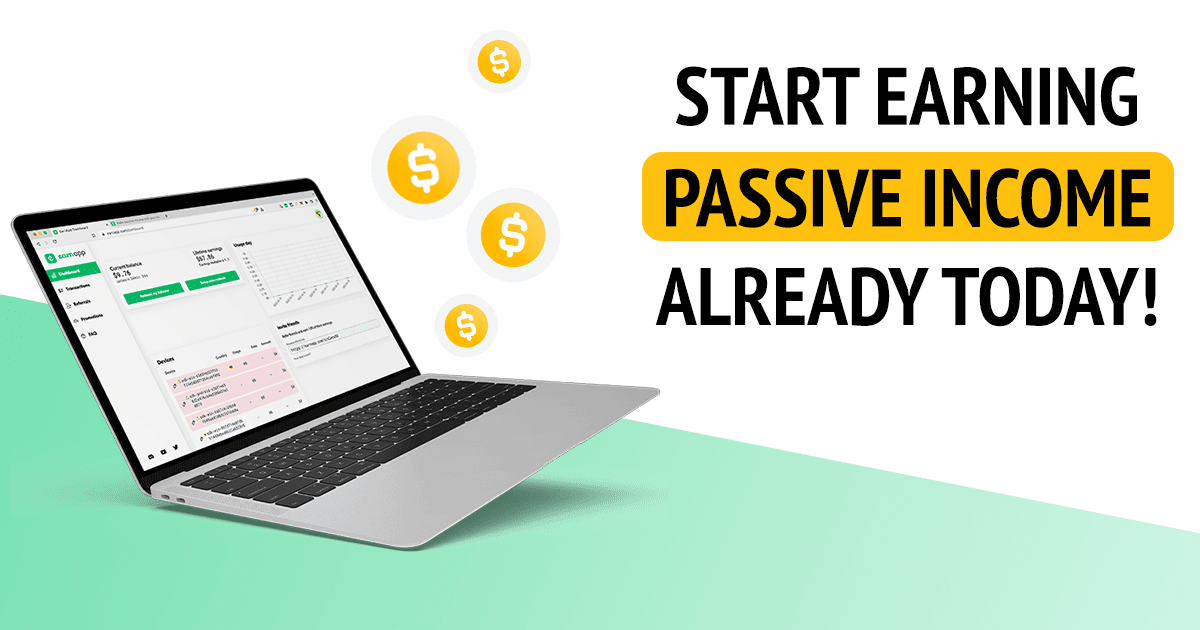 Start earning with EarnApp! 🤑